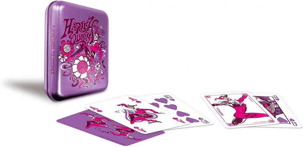 DC COMICS - Harley Quinn - Playing Card Game Tin Box : ShopForGeek.com ...