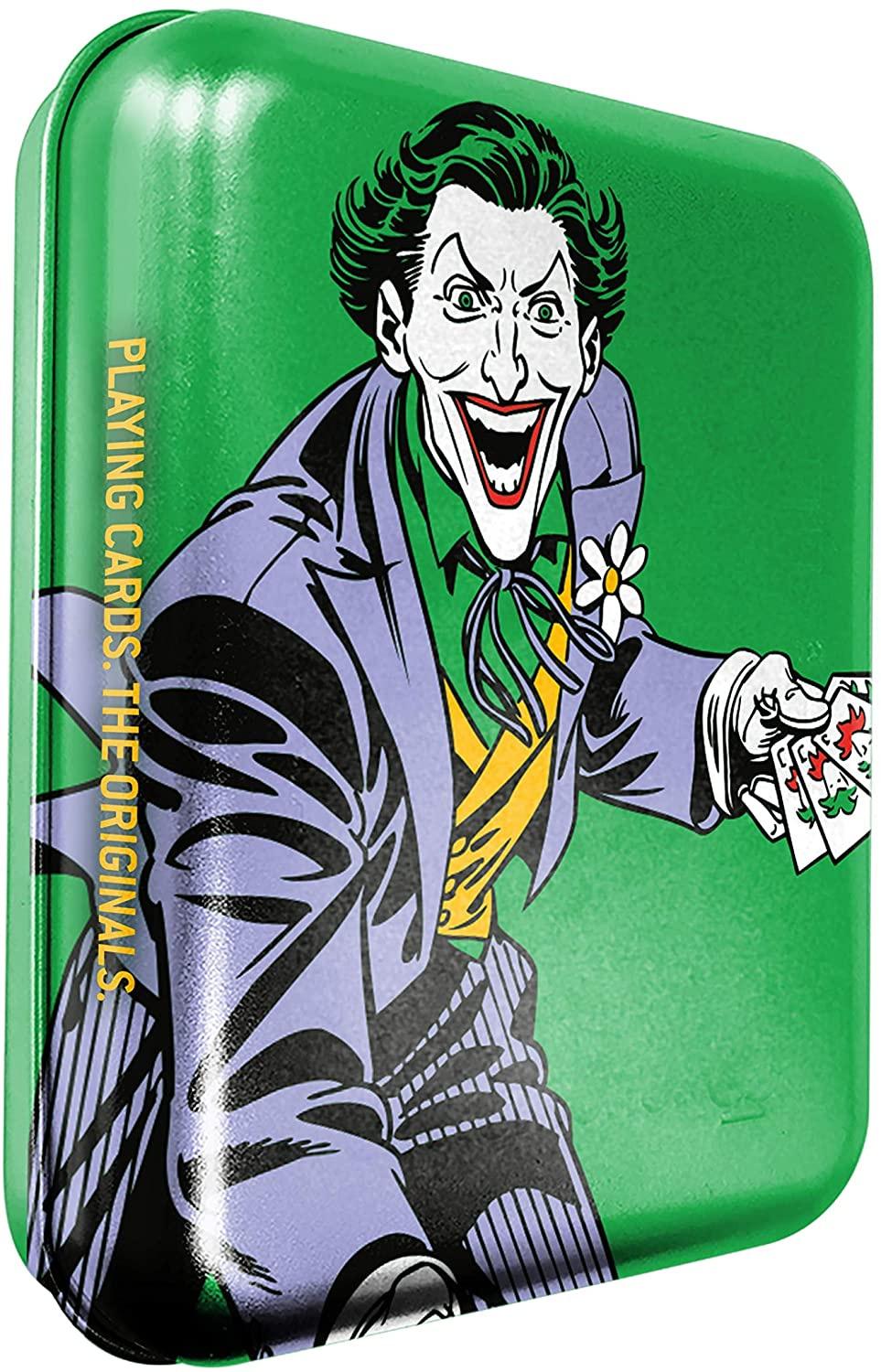 DC COMICS - The Joker - Playing Card Game Tin Box : ShopForGeek.com ...