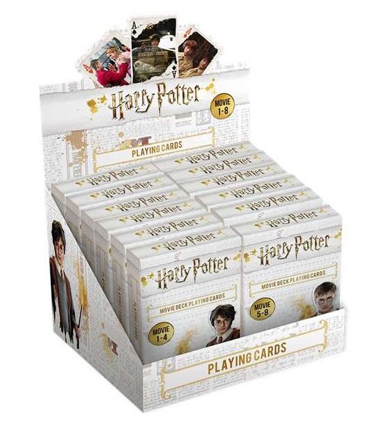 HARRY POTTER - Jeu de cartes Movie Decks 'Display 12 pcs' : ShopForGeek ...