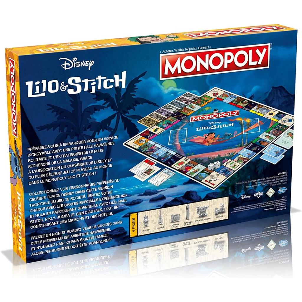 MONOPOLY - Lilo & Stitch (FR) : ShopForGeek.com: Board game DISNEY