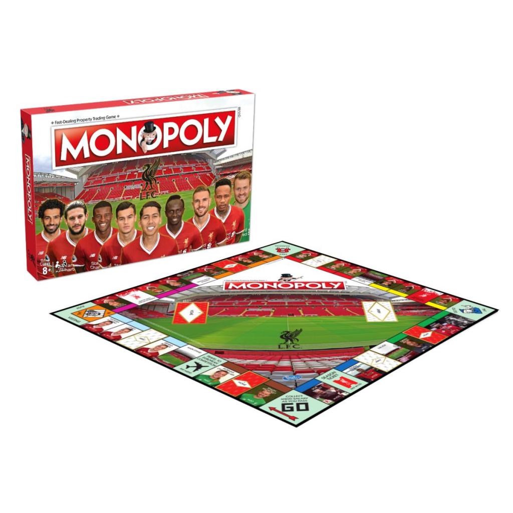 MONOPOLY - Liverpool F.C. (UK Only) : ShopForGeek.com: Board game Football
