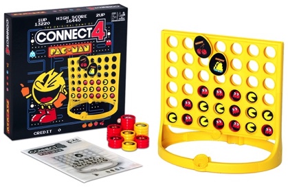 PAC-MAN - Connect 4 (UK) : ShopForGeek.com: Board game Pac-Man