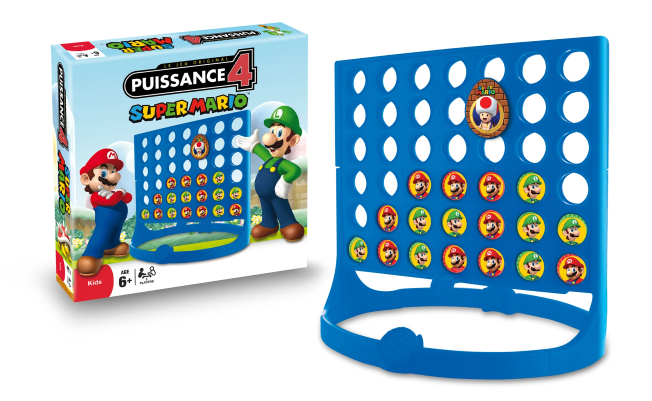 NINTENDO - Puissance 4 Super Mario : ShopForGeek.com: Board game Nintendo