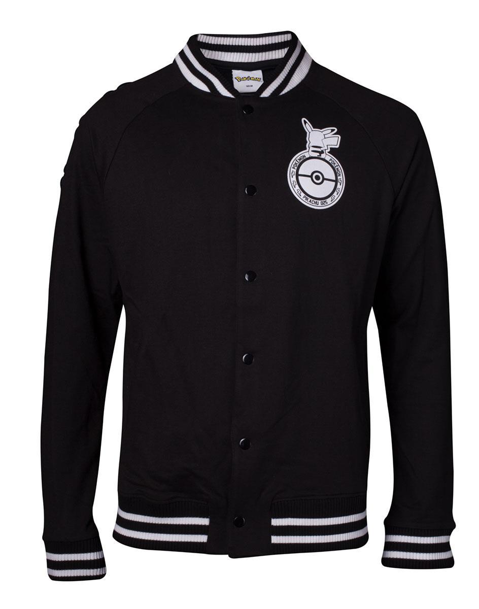 POKEMON - Pikachu Varsity Jacket (L) : ShopForGeek.com: Jacket Difuzed ...