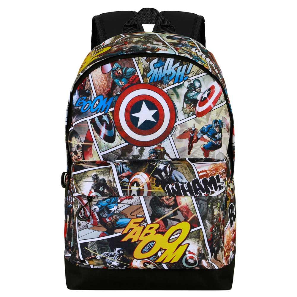 CAPTAIN AMERICA - Comics - Backpack HS FAN '44x31x18cm' : ShopForGeek ...