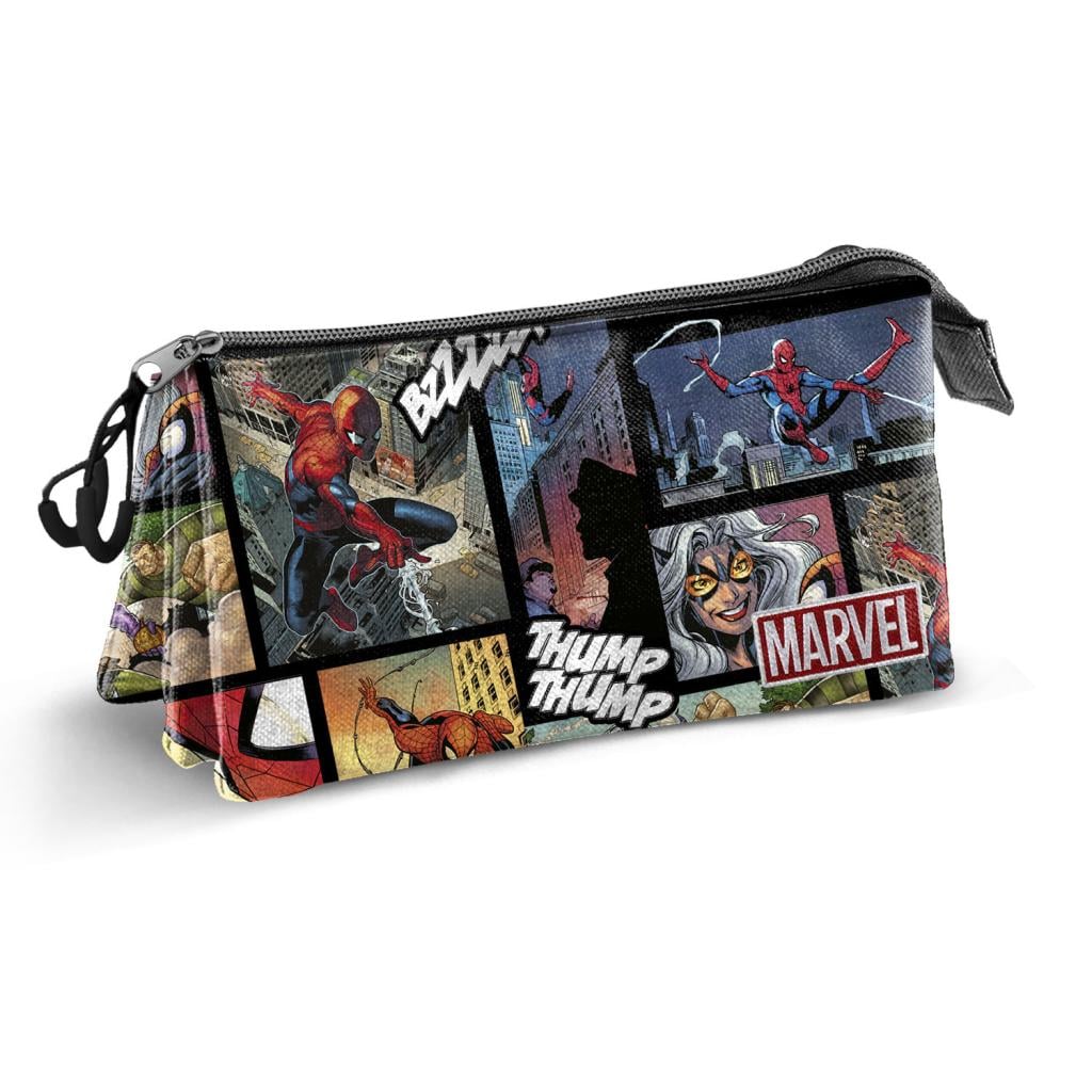 SPIDER-MAN - Panels - Triple Pencil Case : ShopForGeek.com: Pencil Case ...