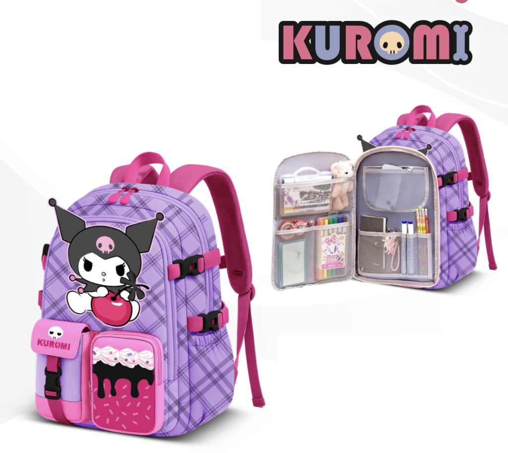 KUROMI - Cherry - Backpack HARU - '40x27x15cm' : ShopForGeek.com: Bag ...