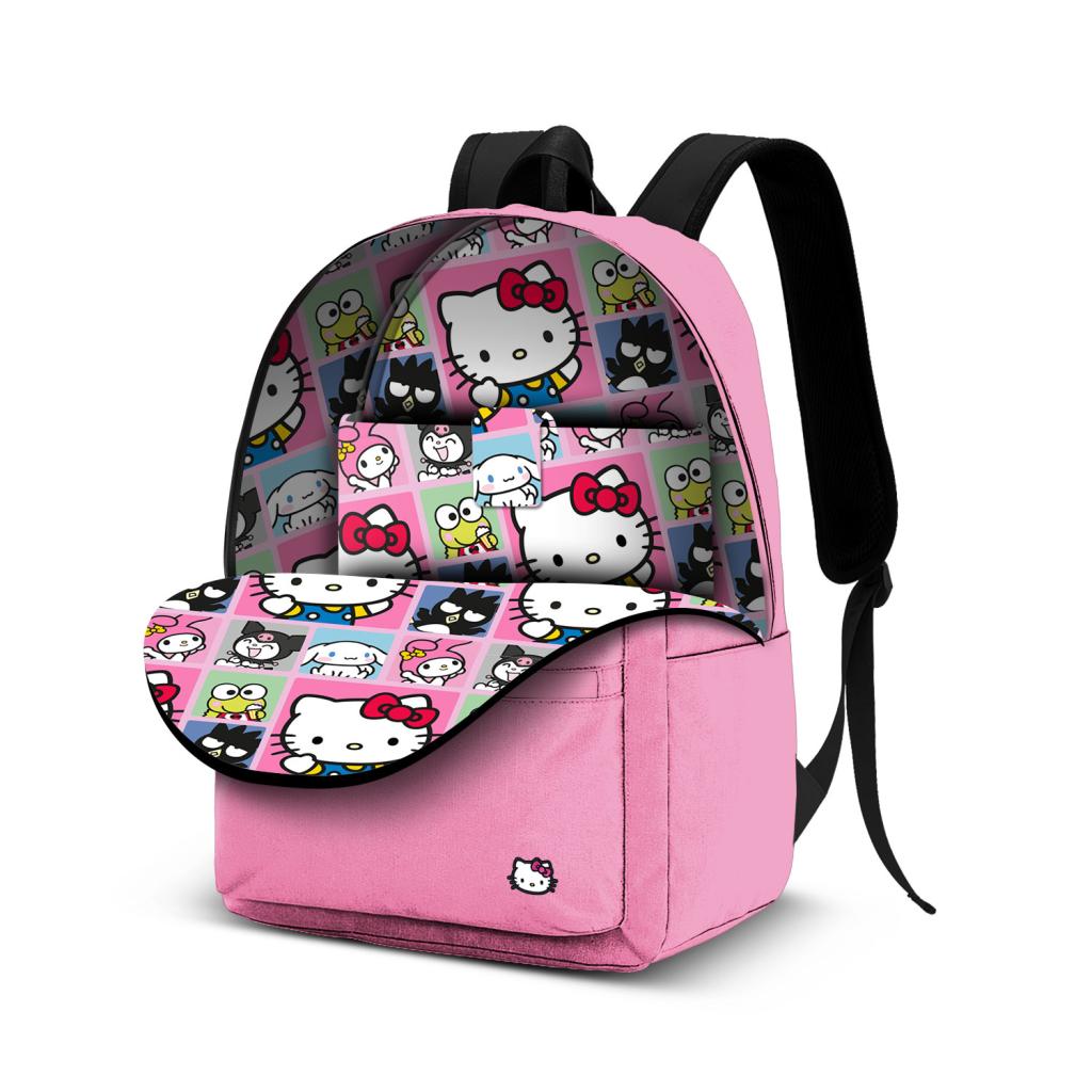 HELLO KITTY - Backpack BLOCK - '41x30x18cm' : ShopForGeek.com: Zak Karactermania Hello Kitty