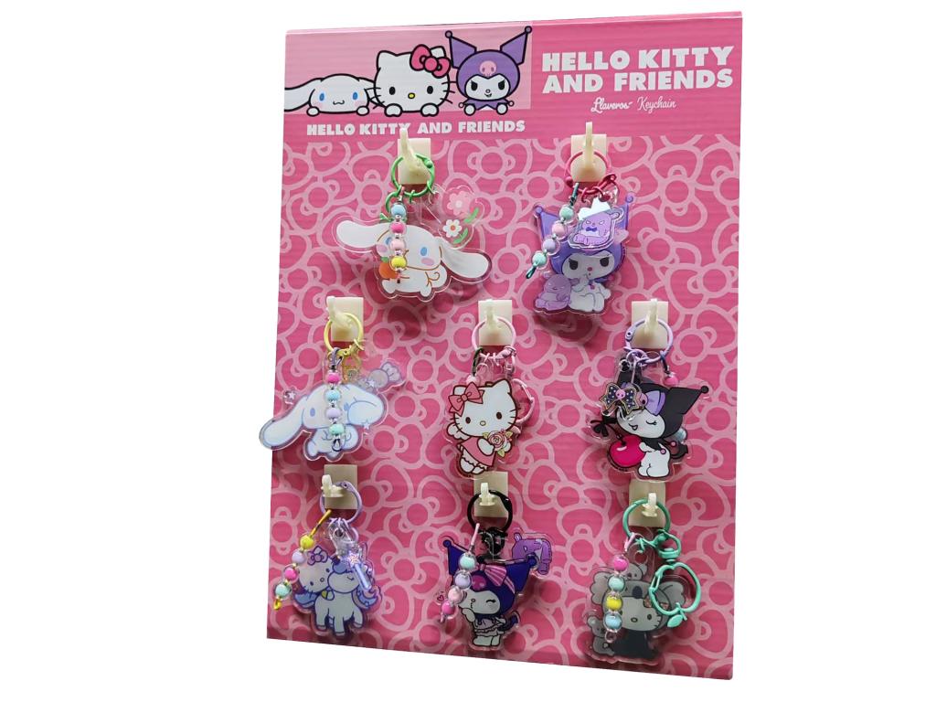 HELLO KITTY & Friends - Display de 16 Porte-clés : ShopForGeek.com ...