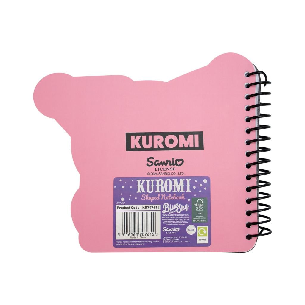 KUROMI - Shaped Notebook : ShopForGeek.com: Stationery Blue Sky Hello Kitty