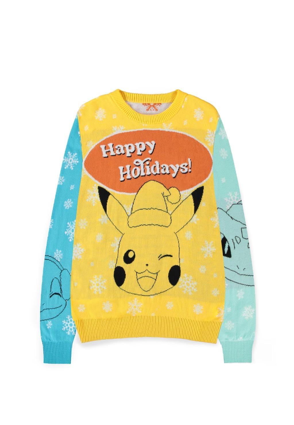 POKEMON - Starter - Christmas Jumper (L) : ShopForGeek.com: Puente ...