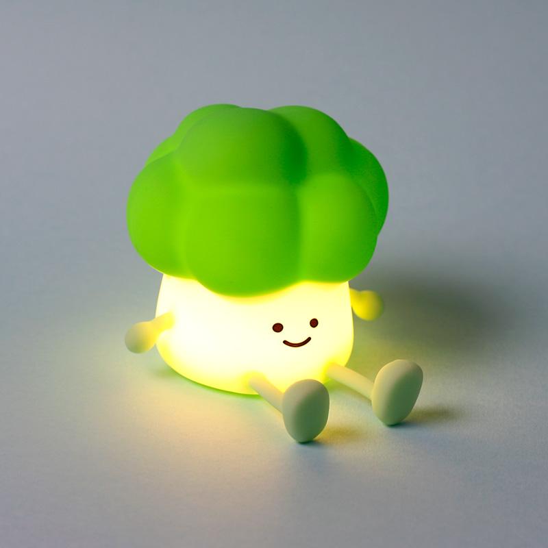 KAWAII - Broccoli - Phone Holder & Rechargeable Lamp 4,3inch ...