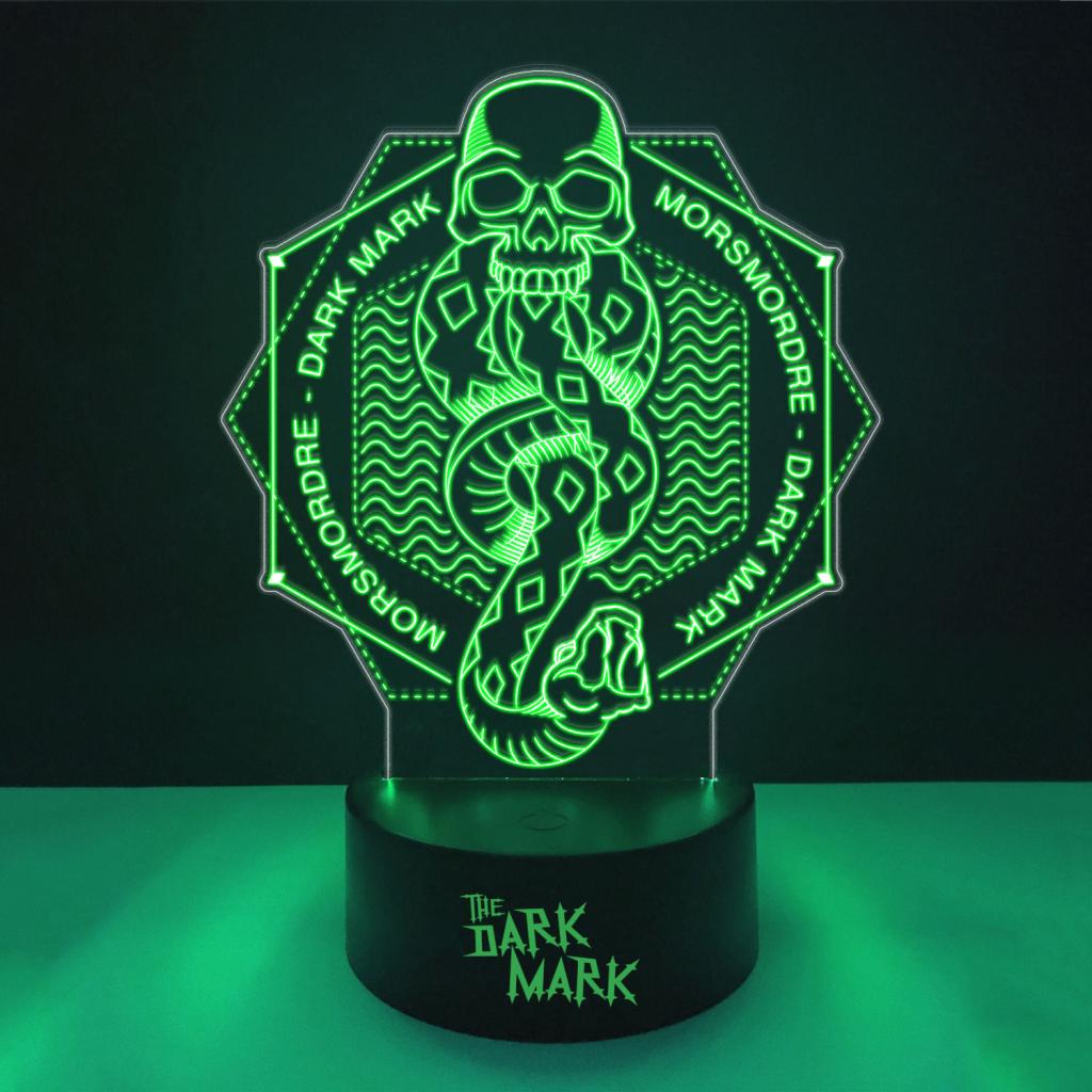 HARRY POTTER - Dark Mark - LED Decorative Lamp : ShopForGeek.com: Lamp ...