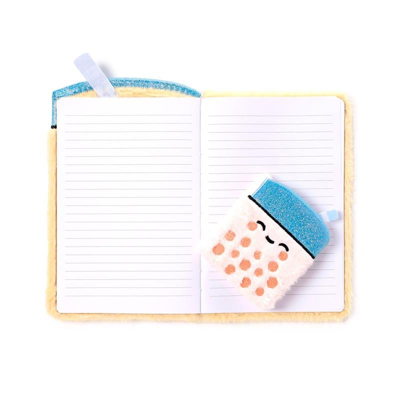 KAWAII - Boba the Bubble Tea - Premium Fluffy Notebook + 1 Mini ...