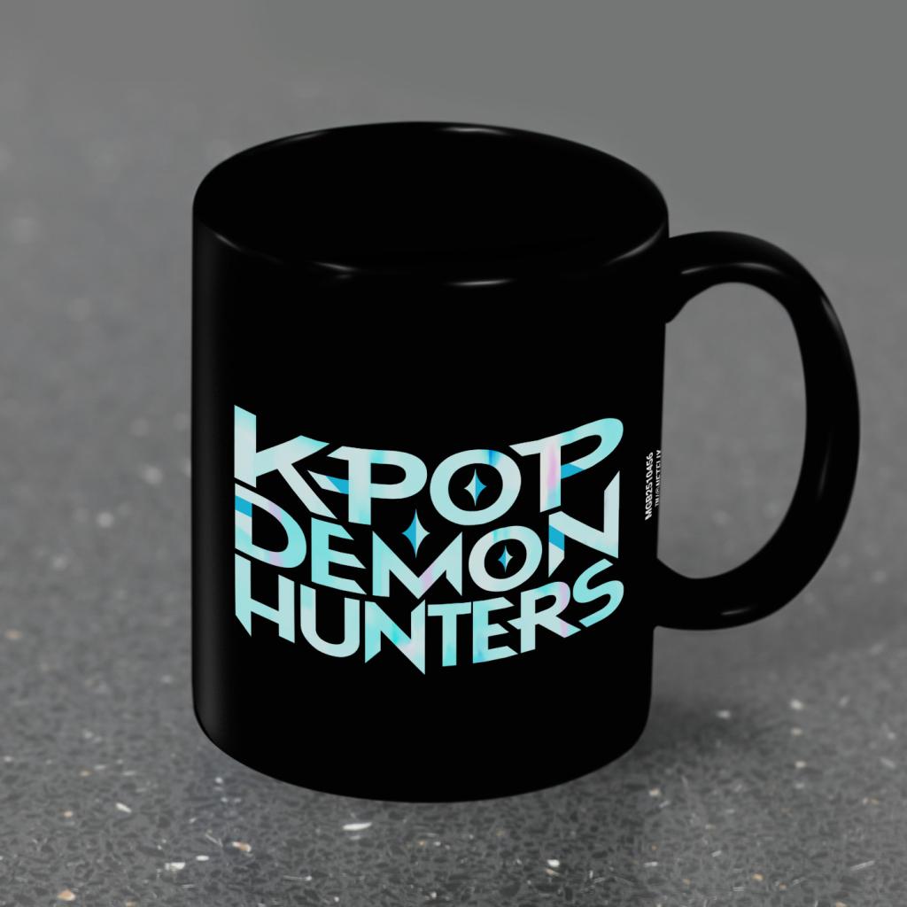 K-POP DEMON HUNTERS - Logo - Black Pod Mug 11oz : ShopForGeek.com: Mug ...