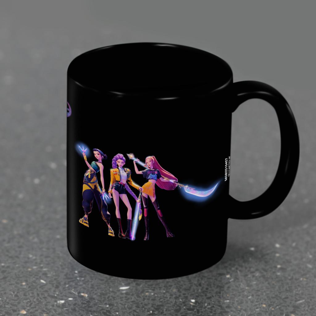 K-POP DEMON HUNTERS - Huntrix - Black Pod Mug 11oz : ShopForGeek.com ...