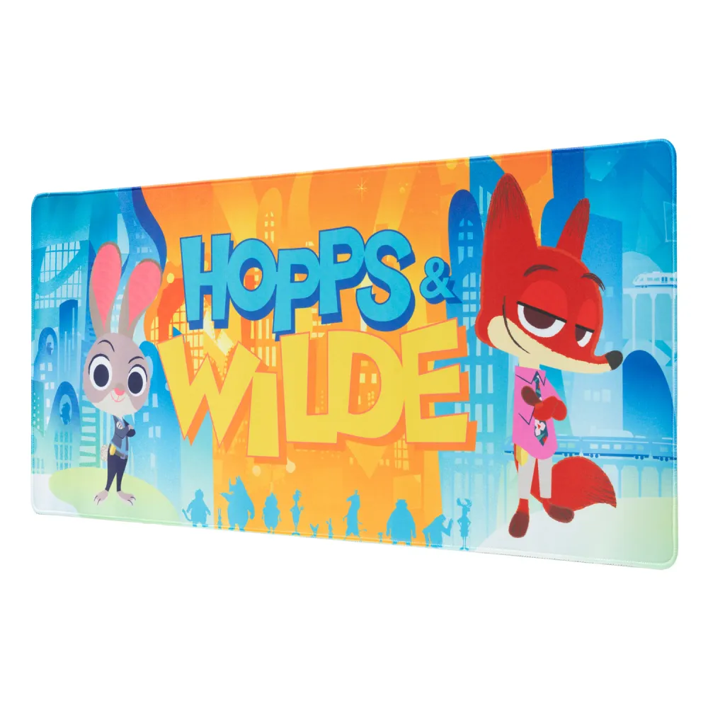 ZOOTOPIA - Hopps & Wilde - XL Desktop Mat : ShopForGeek.com ...