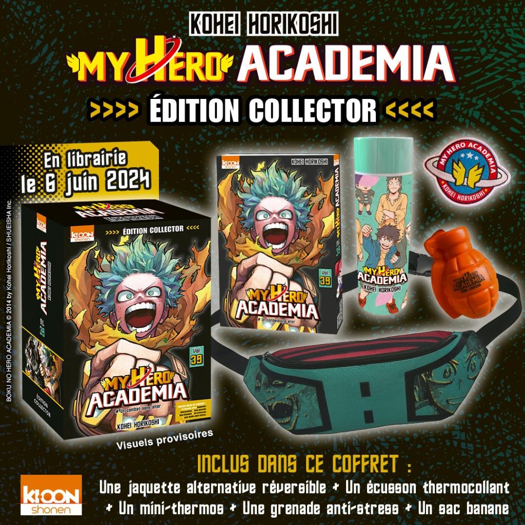 MY HERO ACADEMIA - Tome 39 - EDITION COLLECTOR : ShopForGeek.com: Manga ...