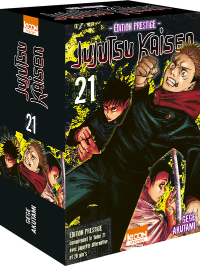 JUJUTSU KAISEN - Tome 21 - Edition Prestige : ShopForGeek.com: Manga JuJuTsu Kaisen