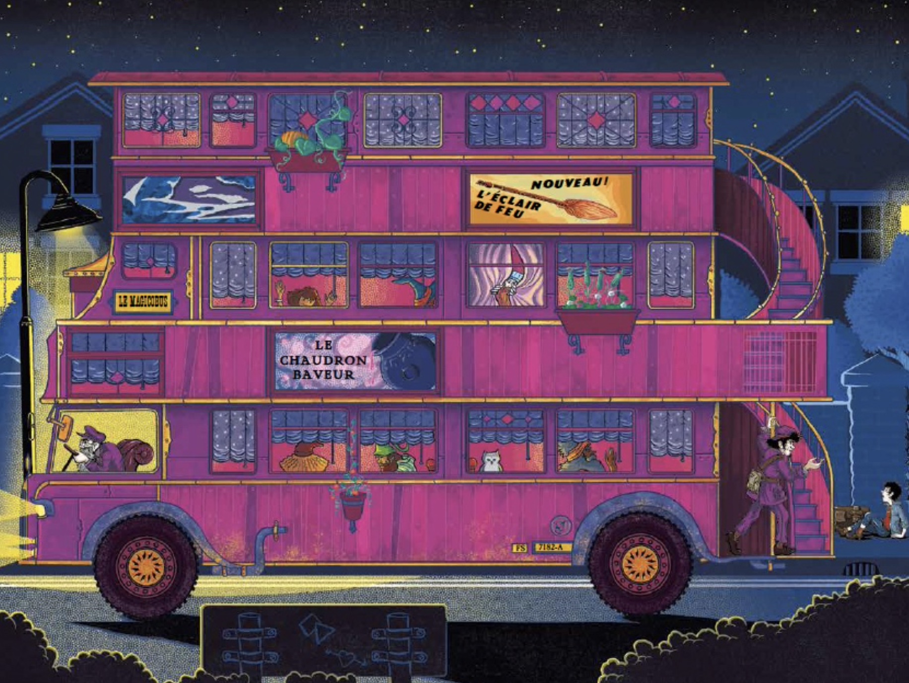 HARRY POTTER ET LE PRISONNIER D'AZKABAN - Illustration par Minalima ...