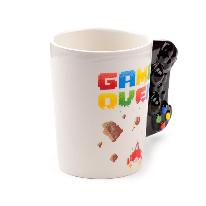 GAME OVER - Video Game - Mug with 3D Handle13,5oz : ShopForGeek.com ...