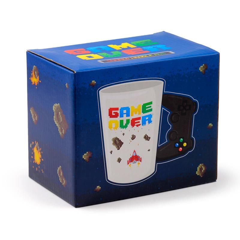 GAME OVER - Video Game - Mug with 3D Handle13,5oz : ShopForGeek.com ...