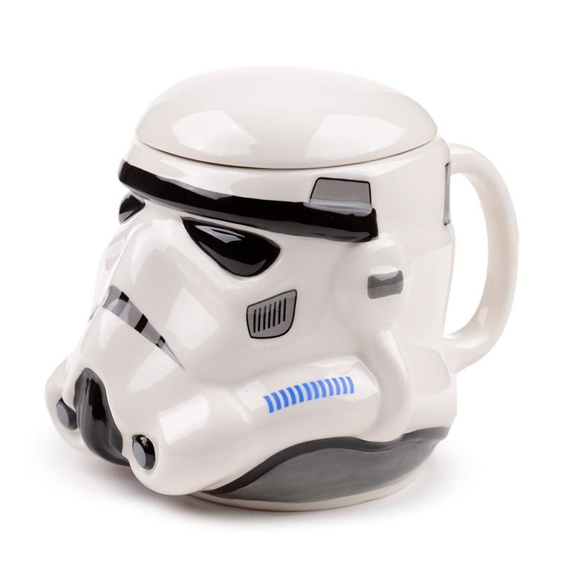 STAR WARS - Stormtrooper - 3D Mug with lid 18oz : ShopForGeek.com: Mug ...