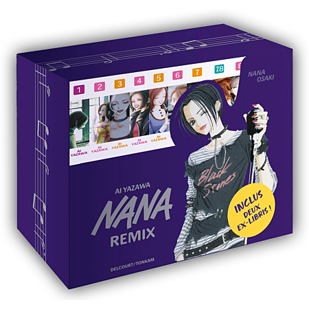 NANA - Coffret Nana Remix - Tome 1 à 10 : ShopForGeek.com: Manga Delcourt Nana