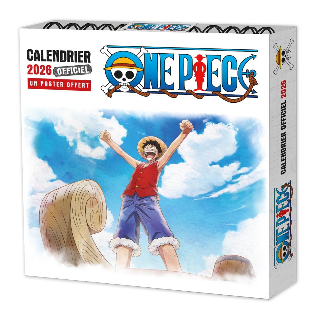 ONE PIECE - Le calendrier officiel 2026 : ShopForGeek.com: Calendario ...