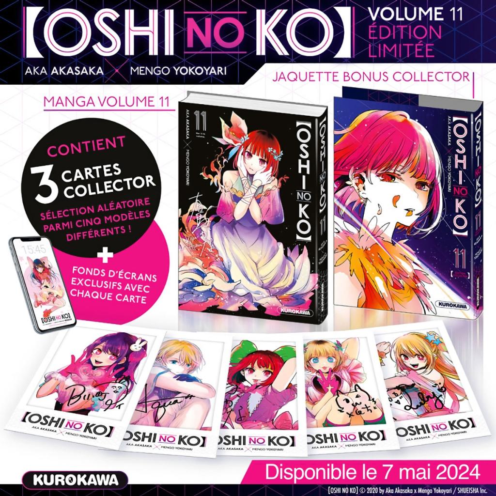 OSHI NO KO - Tome 11 - EDITION COLLECTOR : ShopForGeek.com: Manga Autres