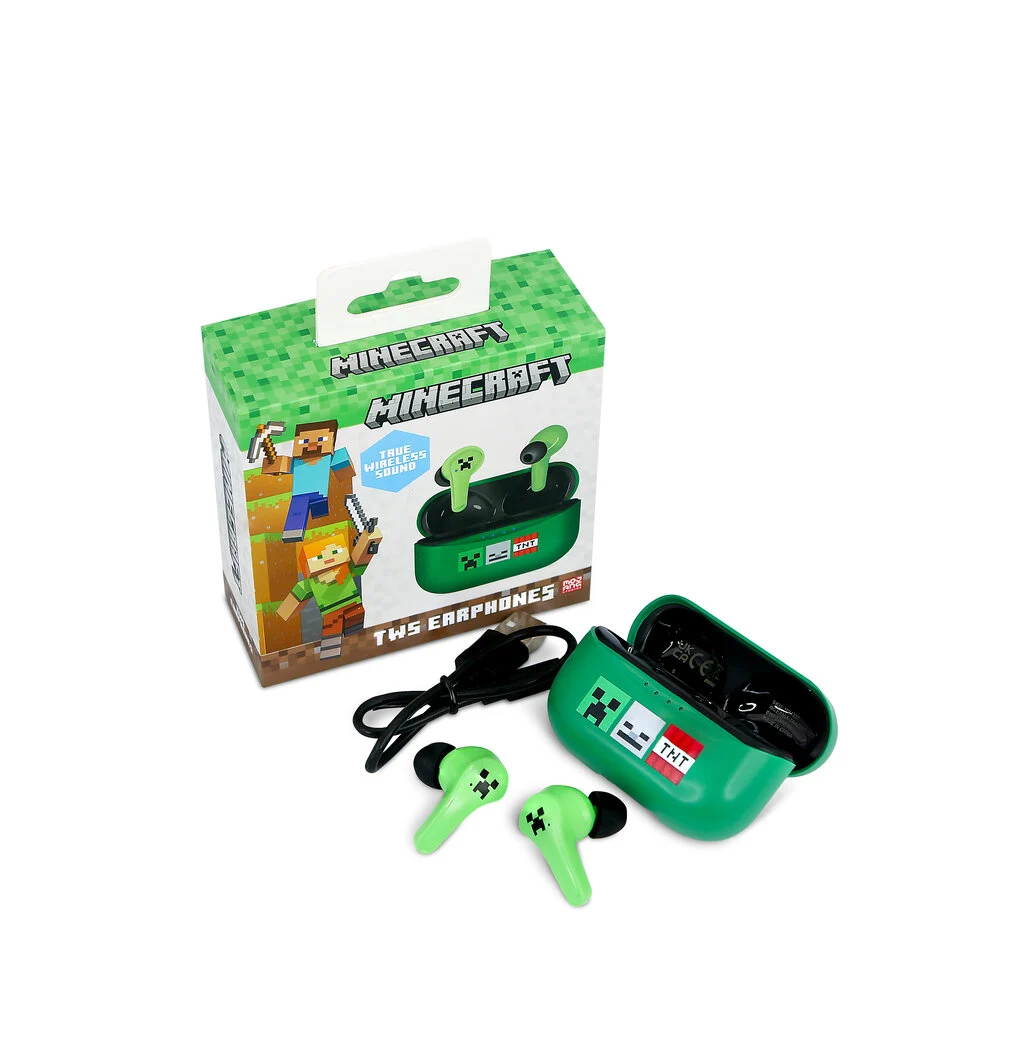 MINECRAFT - Earpods Audio True Wireless Sound : ShopForGeek.com: Casque ...