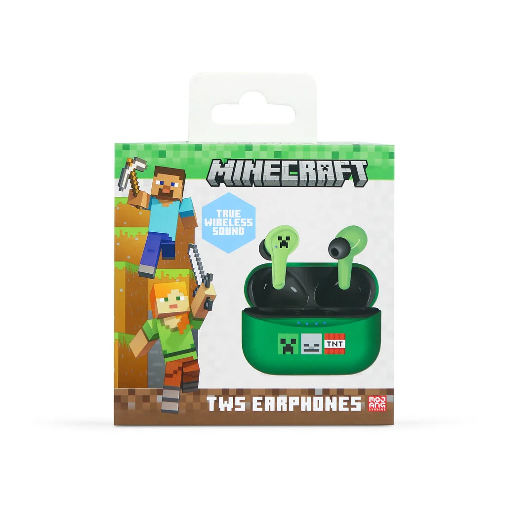 MINECRAFT - Earpods Audio True Wireless Sound : ShopForGeek.com: Casco ...