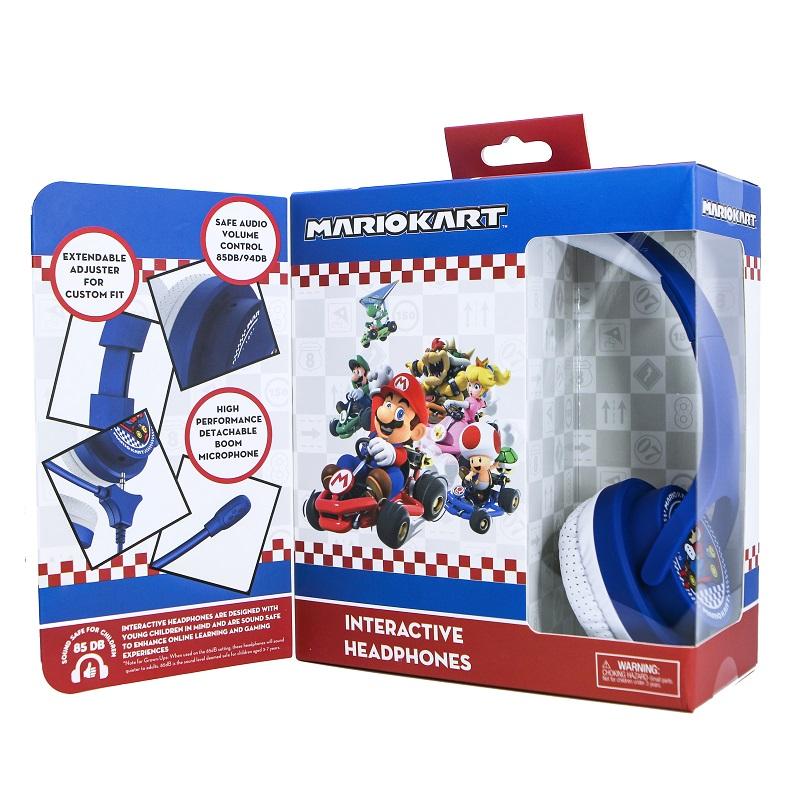 NINTENDO - Junior Interactif HeadPhones - Mario Kart : ShopForGeek.com ...