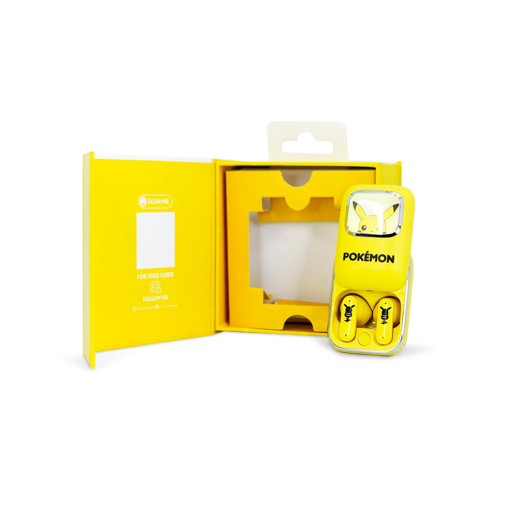 POKEMON - Pikachu - Slide Case Light Up - Earpods Audio TWS ...