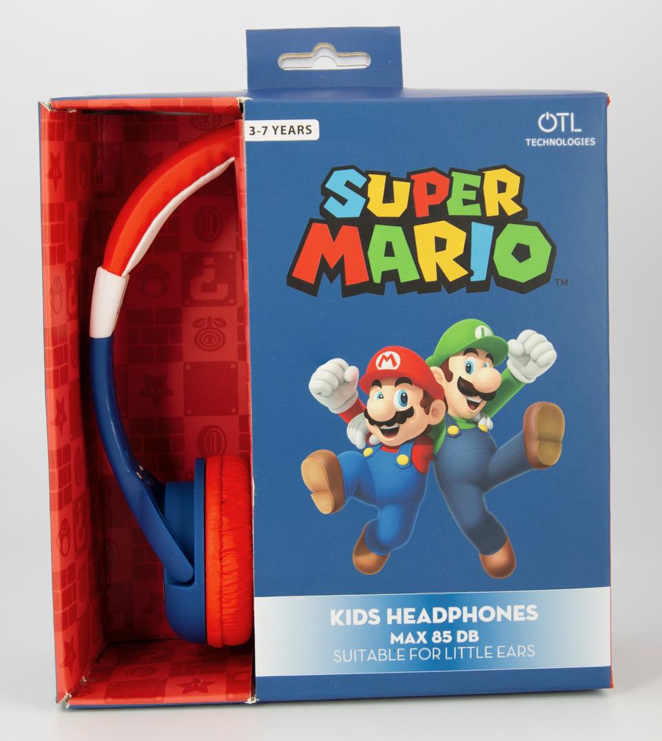 NINTENDO - HeadPhones OTL 3-7 Junior 85db - Super Mario : ShopForGeek ...