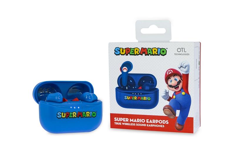 SUPER MARIO - Bleu - Earpods Audio True Wireless Sound : ShopForGeek ...