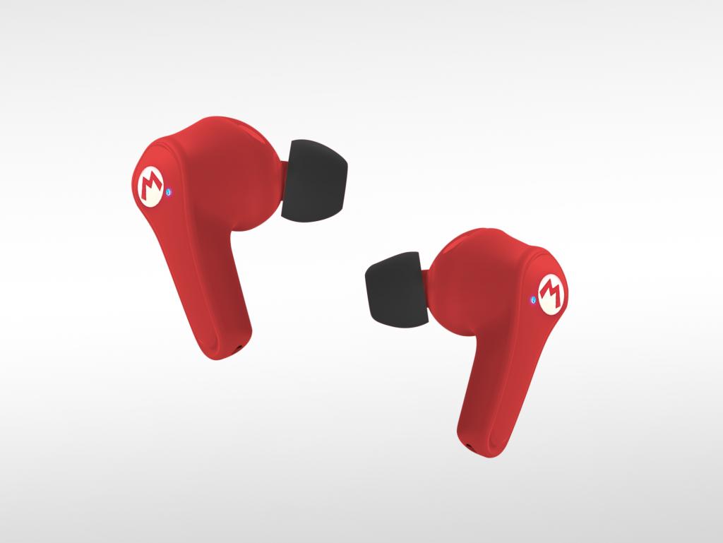 SUPER MARIO - Red - Earpods Audio True Wireless Sound : ShopForGeek.com ...