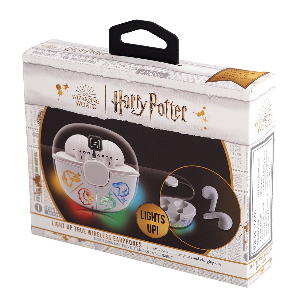 HARRY POTTER - Light Up - Earpods Audio True Wireless Sound - Hogwarts ...