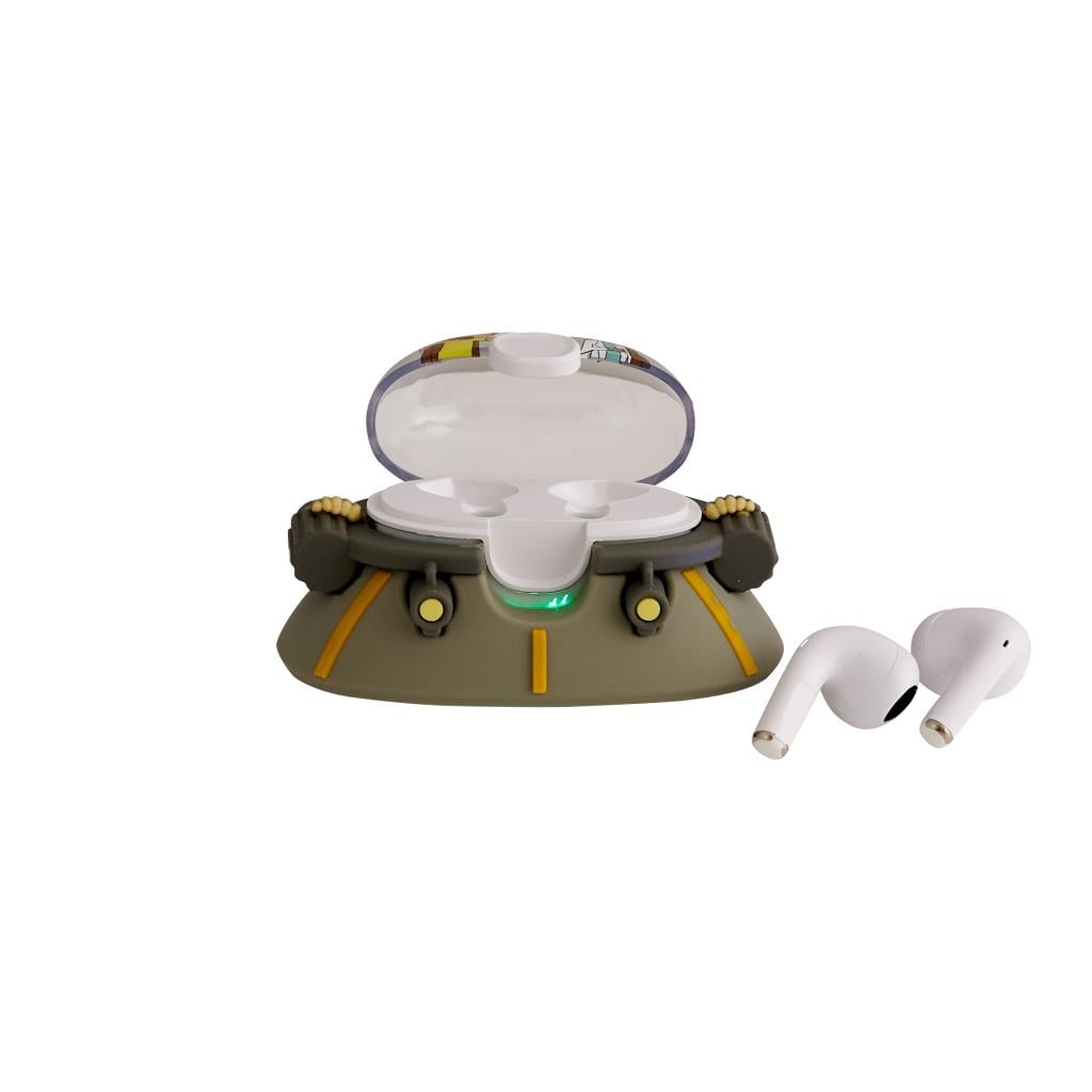 RICK & MORTY - Light Up - Earpods Audio True Wireless Sound -Spaceship ...