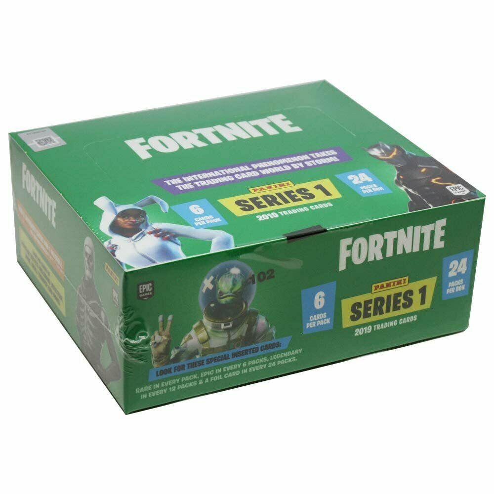 PANINI - FORTNITE - Trading Cards Box 24 Booster : ShopForGeek.com ...