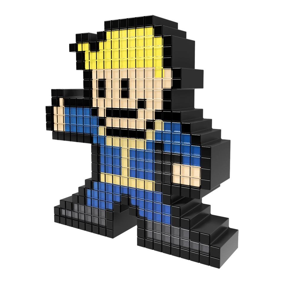PIXEL PALS Light Up Collectible Figures - Fallout 4 - Vault Boy - W2 ...