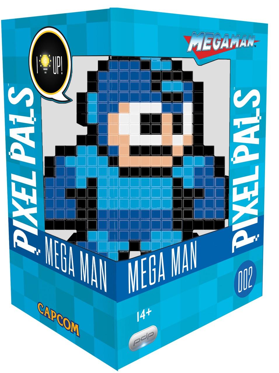 PIXEL PALS Light Up Collectible Figures - Capcom - Megaman - W2 ...
