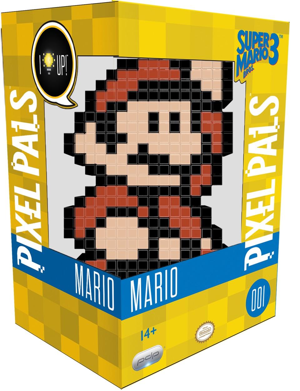 PIXEL PALS Light Up Collectible Figures - Nintendo - Mario SMB3 ...