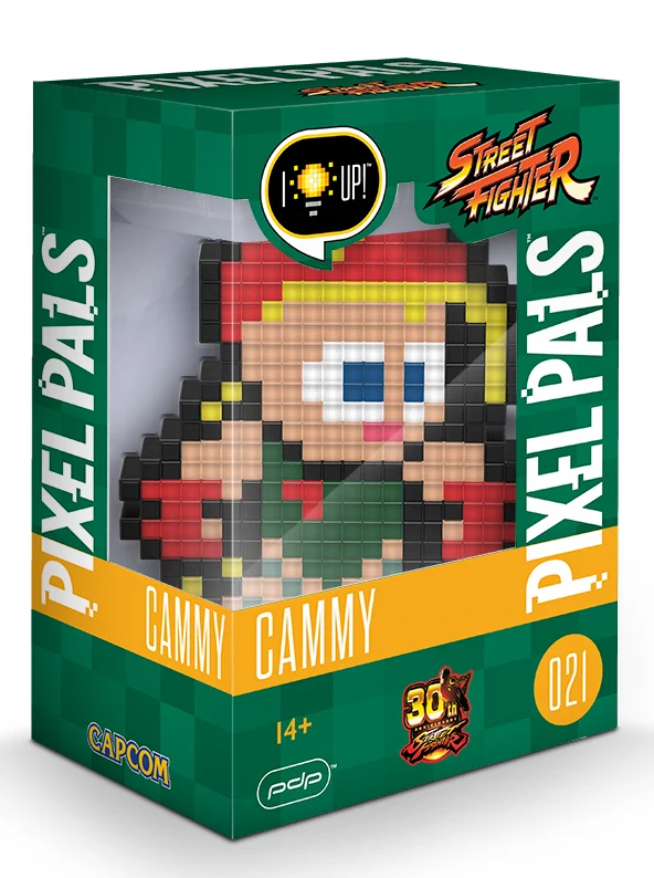 PIXEL PALS Light Up Collectible Figures - Street Fighter - Cammy ...