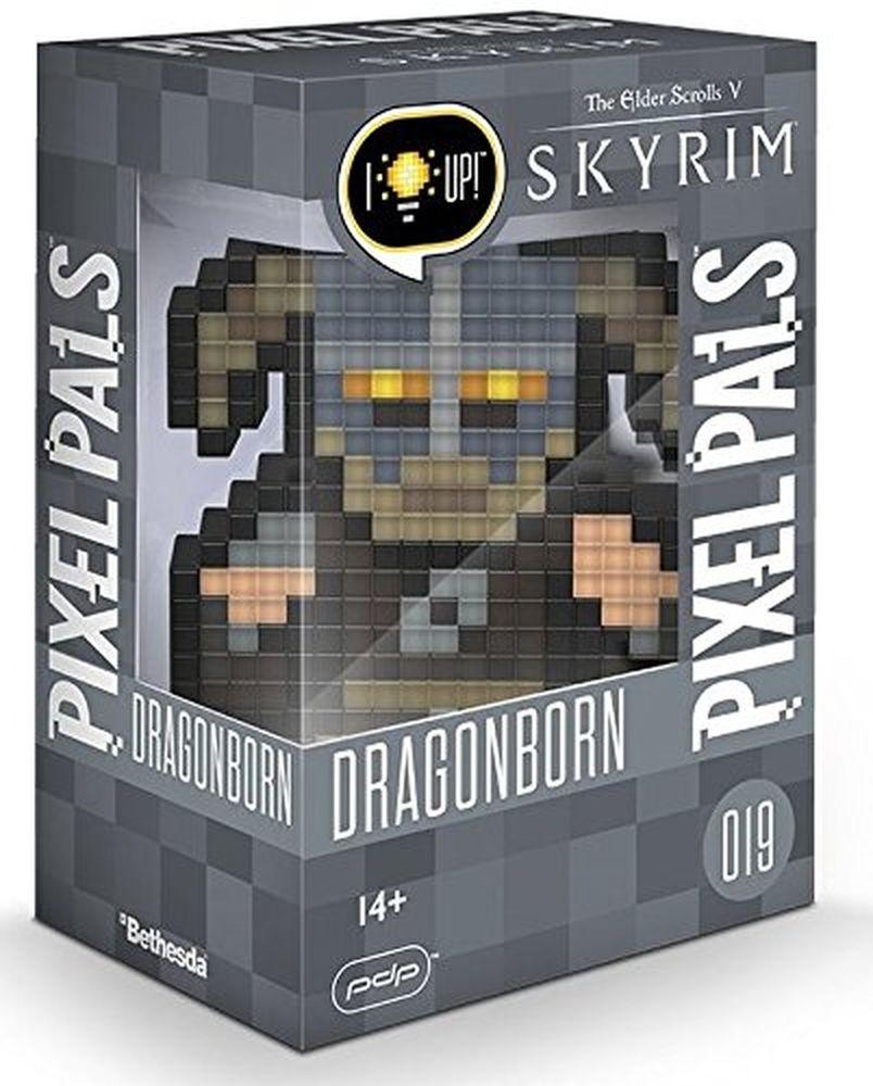 PIXEL PALS Light Up Collectible Figures - Skyrim - Dragonborn ...