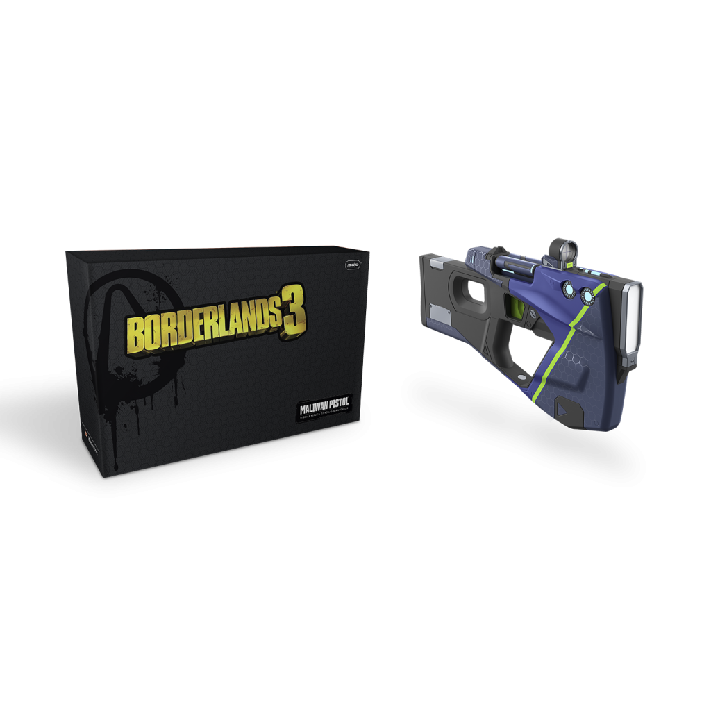 Borderlands 3 - Replica Maliwan Pistol : ShopForGeek.com: Autres Autres