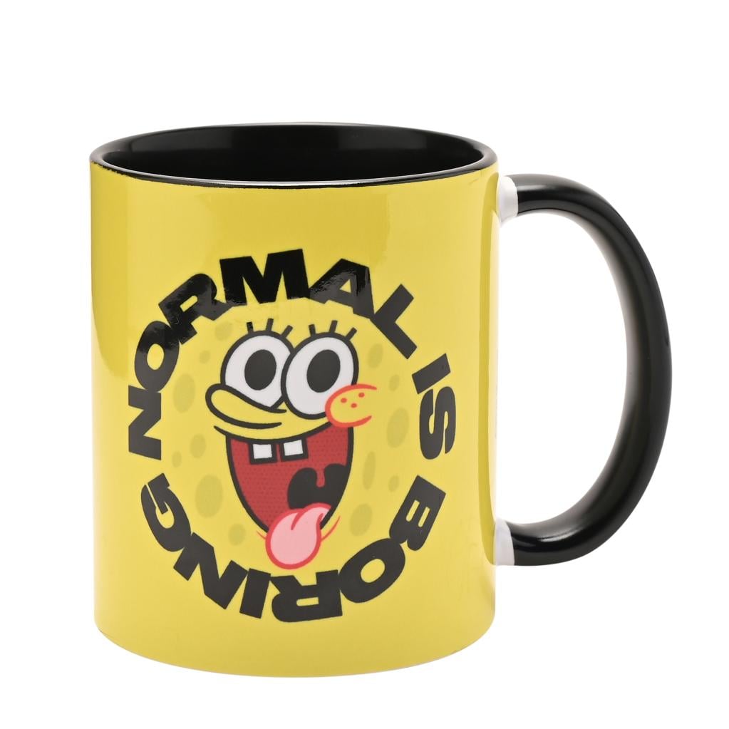 SPONGEBOB - Normal is Boring - Inner Colored Mug - 11oz : ShopForGeek ...
