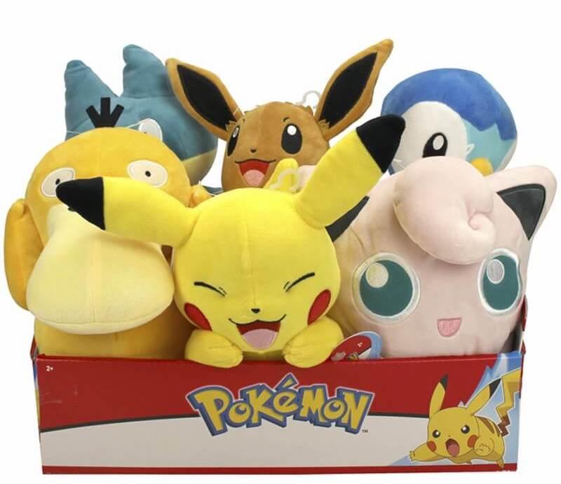 POKEMON - Plush 20 cm Wave 6 - Display 6 Pcs : ShopForGeek.com: Plush ...