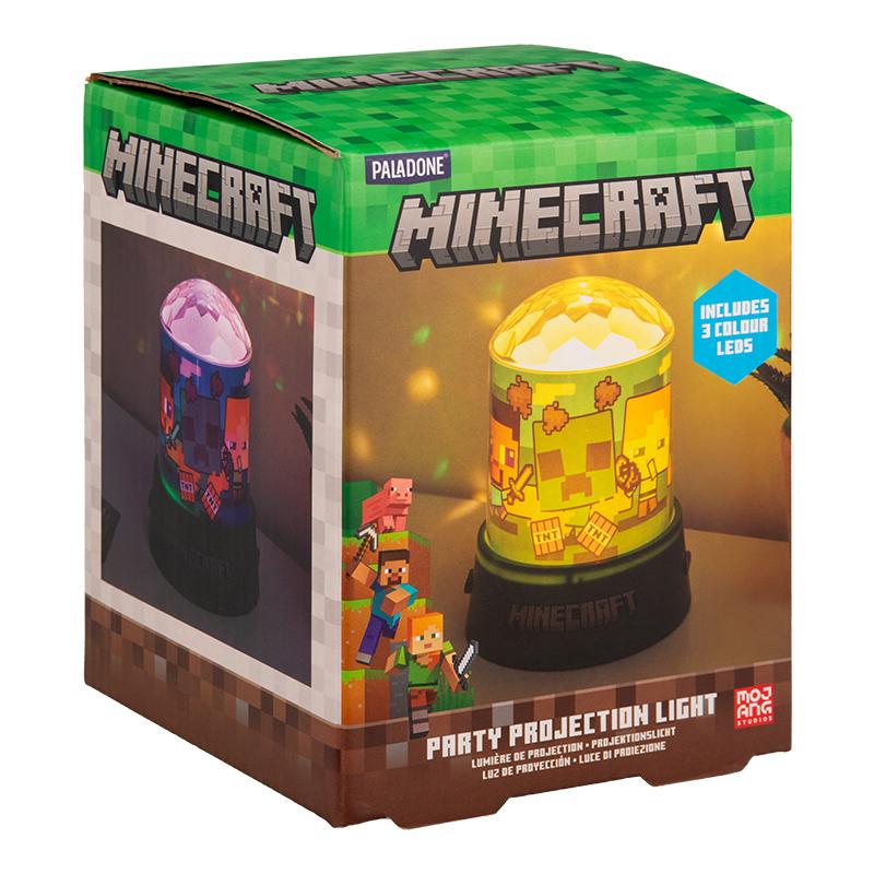 MINECRAFT - Lampe à Projection Festif 13cm : ShopForGeek.com: Lampe ...