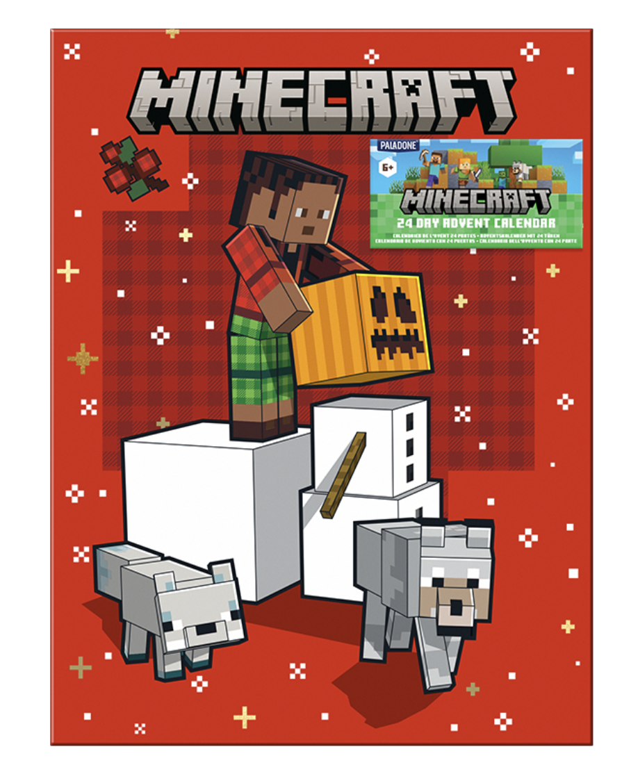 MINECRAFT - Stationery - 24 days Advent Calendar : ShopForGeek.com ...
